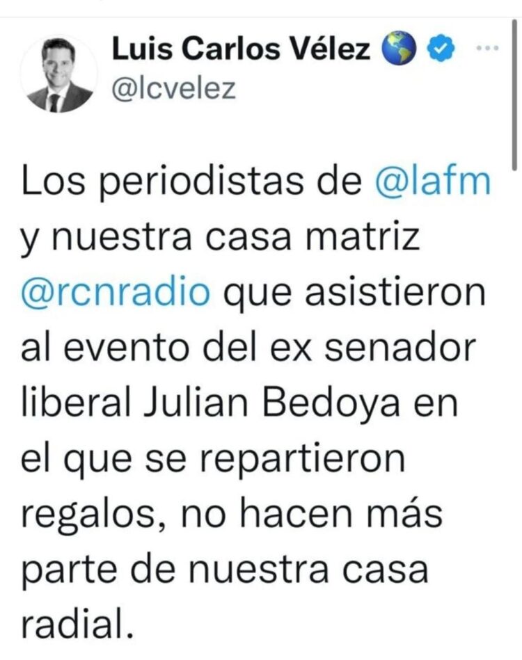 Devuelva la tablet de Julián Bedoya, salve su vida, gritan en RCN Radio ...