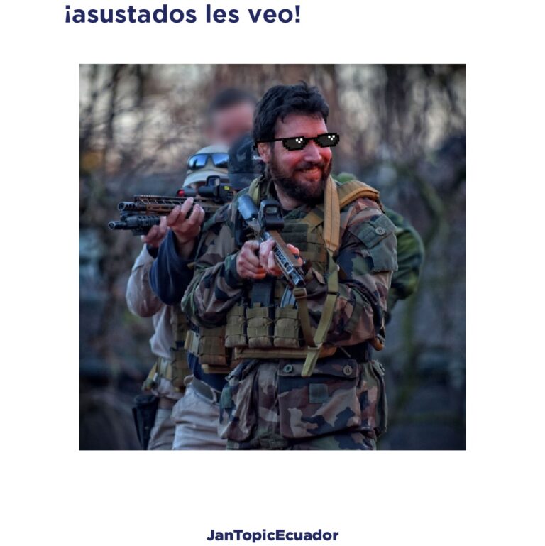 Jan Topic es otro Bukele y además candidato presidencial en Ecuador ...