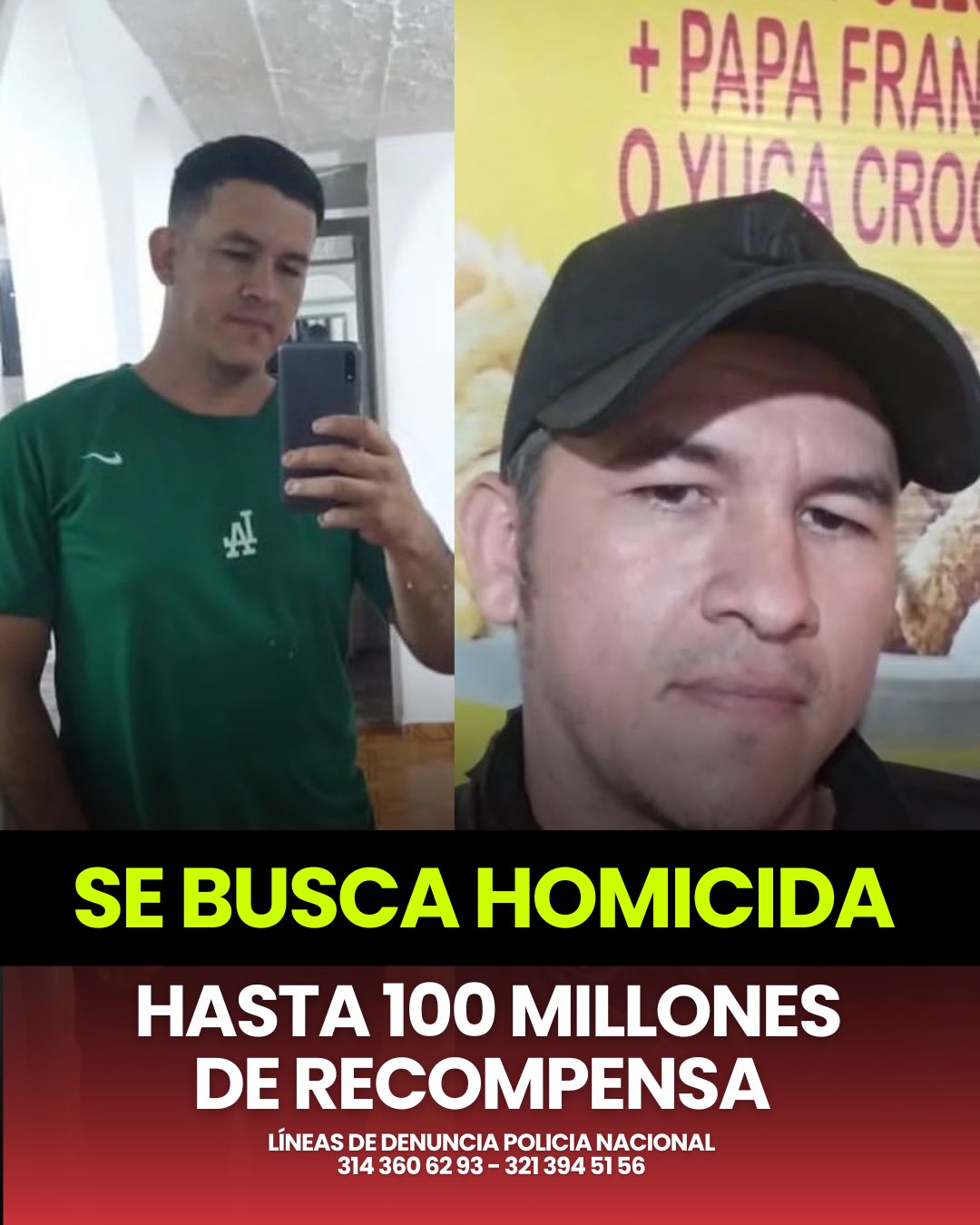 Harold Andrés Echeverry, el asesino de la niña de Cali, busquémoslo ...