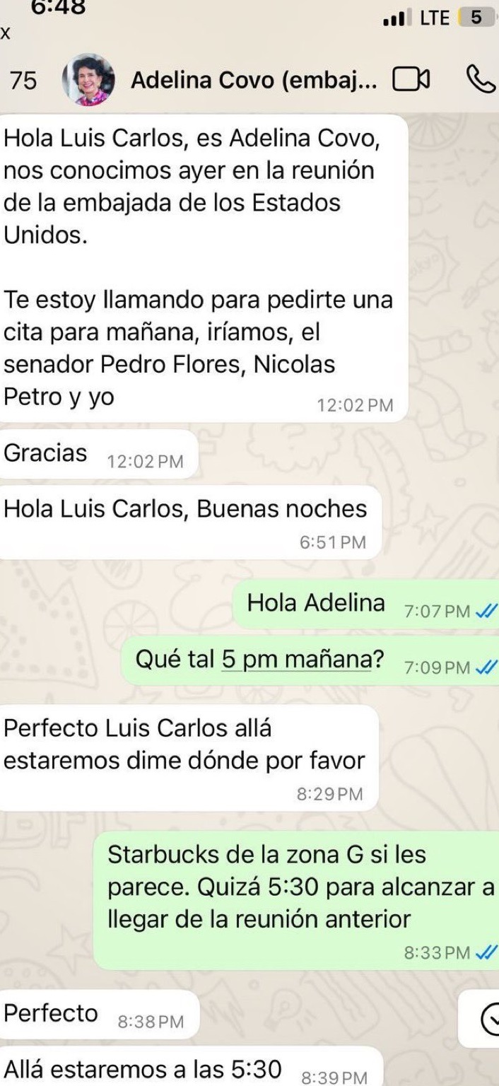 El hijo del presidente, el hermano del presidente y la suegra del ministro Armando Benedetti ...